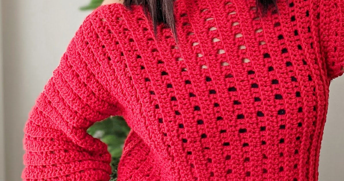 Paint the Town Sweater | OTH Crochet Nook