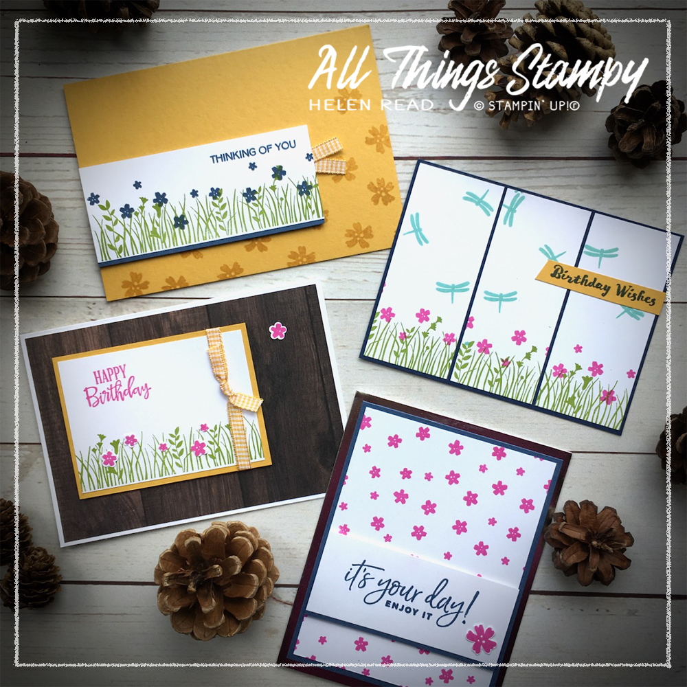 All Things Stampy: 8+ card ideas using Stampin' Up!®'s Field of Flowers
