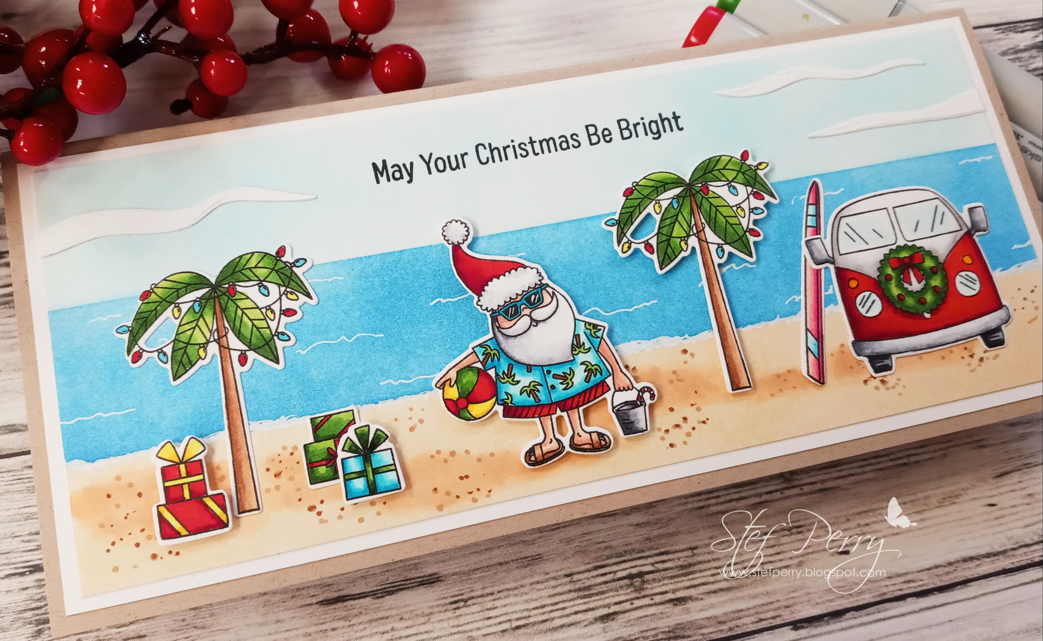 Perry Papercrafts: Bright Christmas