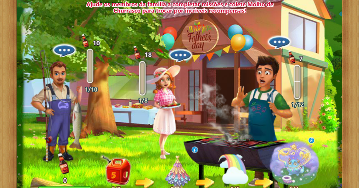 Blog Fazenda Feliz Amigas: Churrasco de Bacon de Dia dos Pais