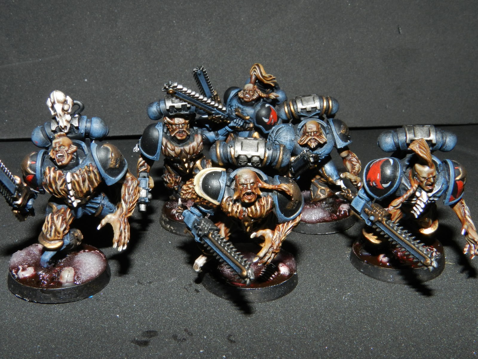 Dark Future Games: CVinton's Mark of the Wulfen Space Wolves: Converted ...