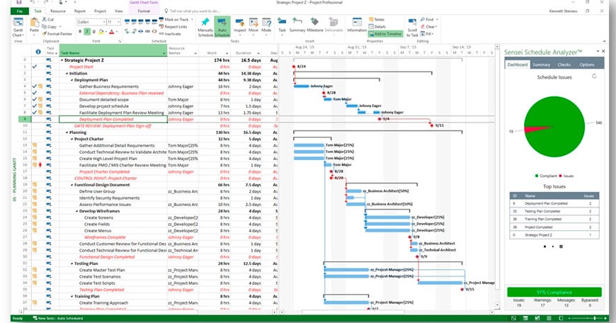 Introduction to Microsoft Project 2016 for Beginners - Software engineering