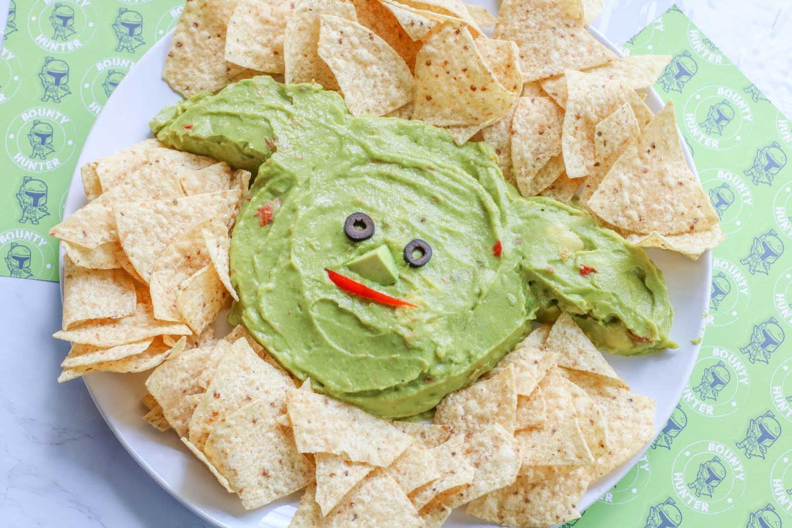 Star Wars Baby Yoda Guacamole Platter