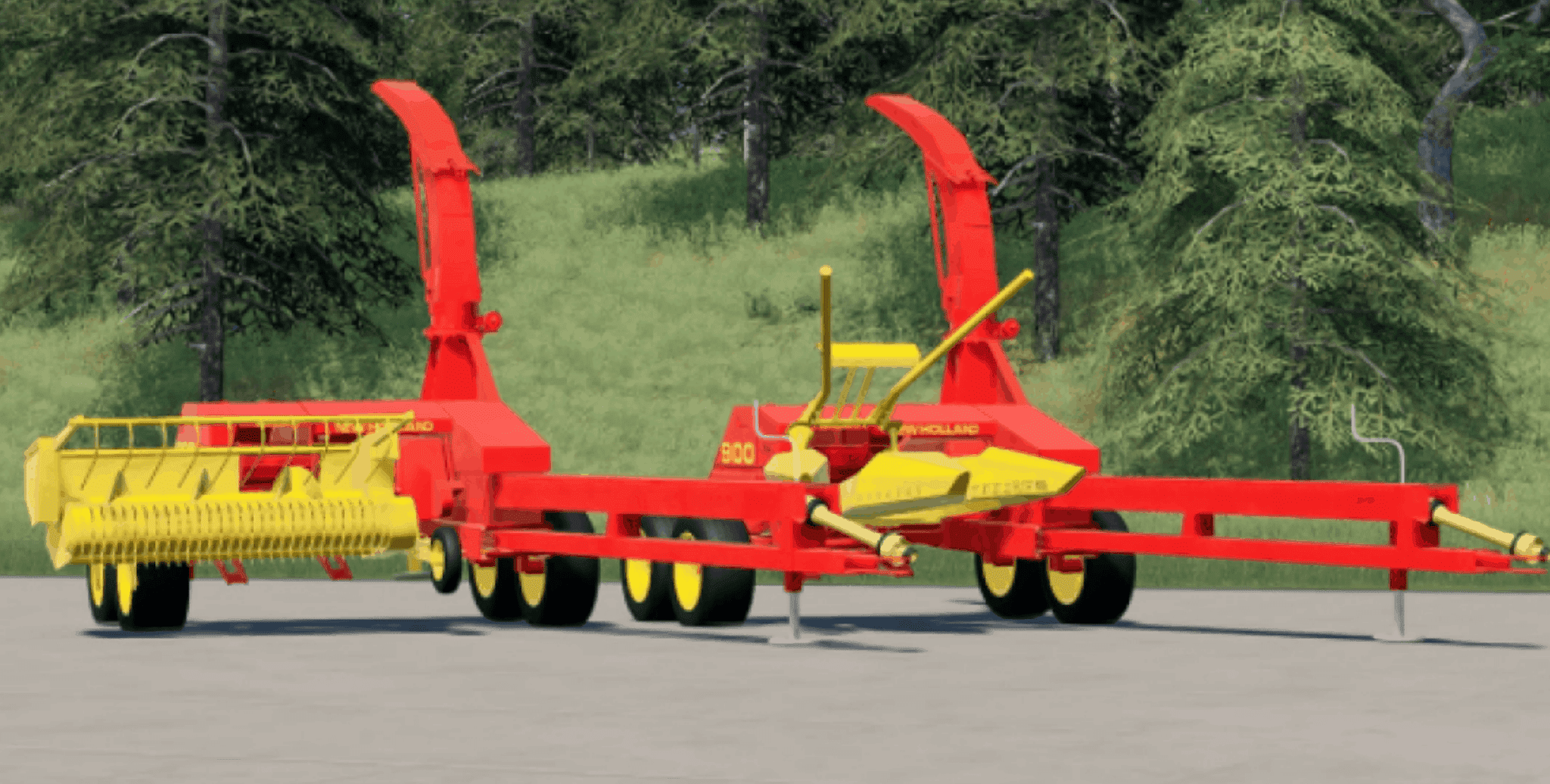 FS19 New Holland 900 Trailed Forager v1.0 - FS 19 & 22 USA Mods Collection