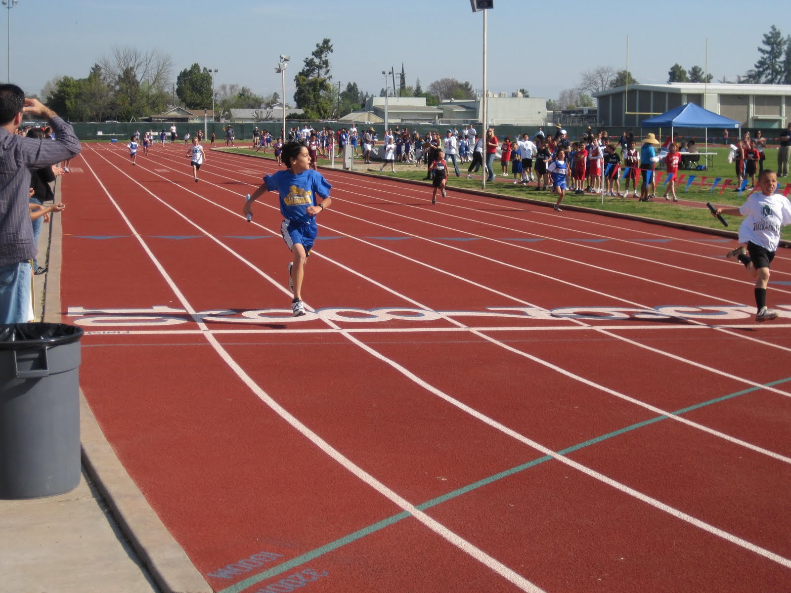 the mansfield family: John's Track Meet