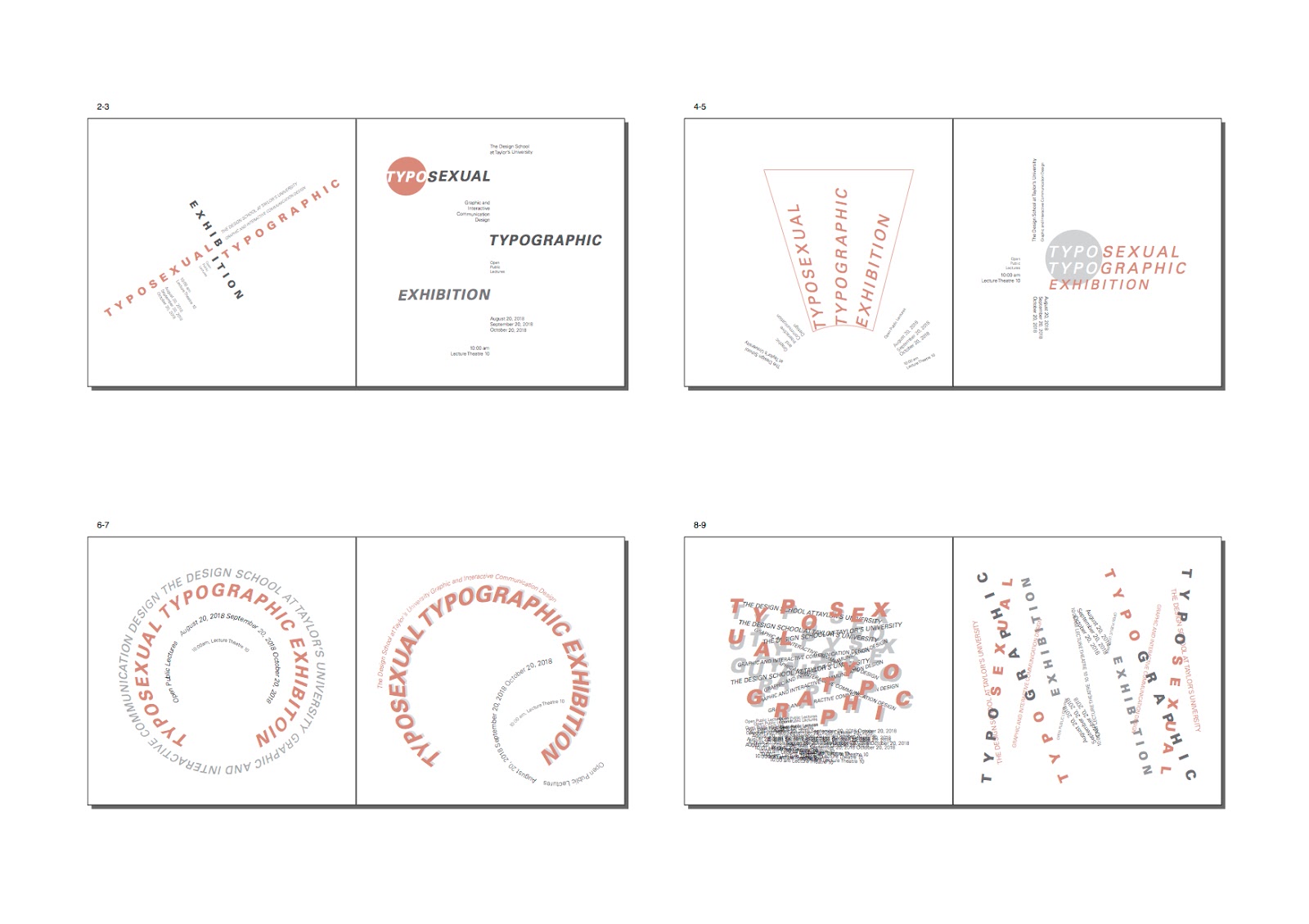 ADVANCED TYPOGRAPHY - EXERCISES