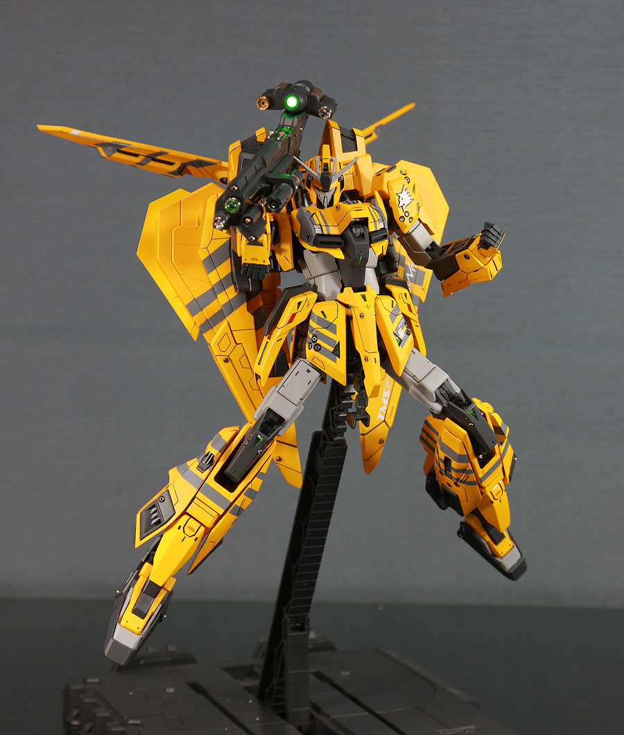 GUNDAM GUY: NG 1/100 Gray Zeta Evolve 9 - Painted Build