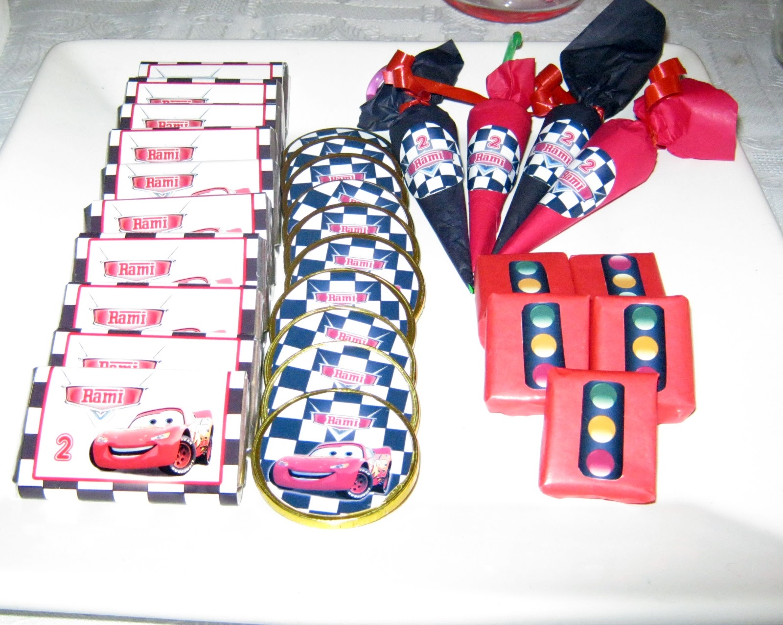 Diseños Blu: Cumple de Cars para Ramiro