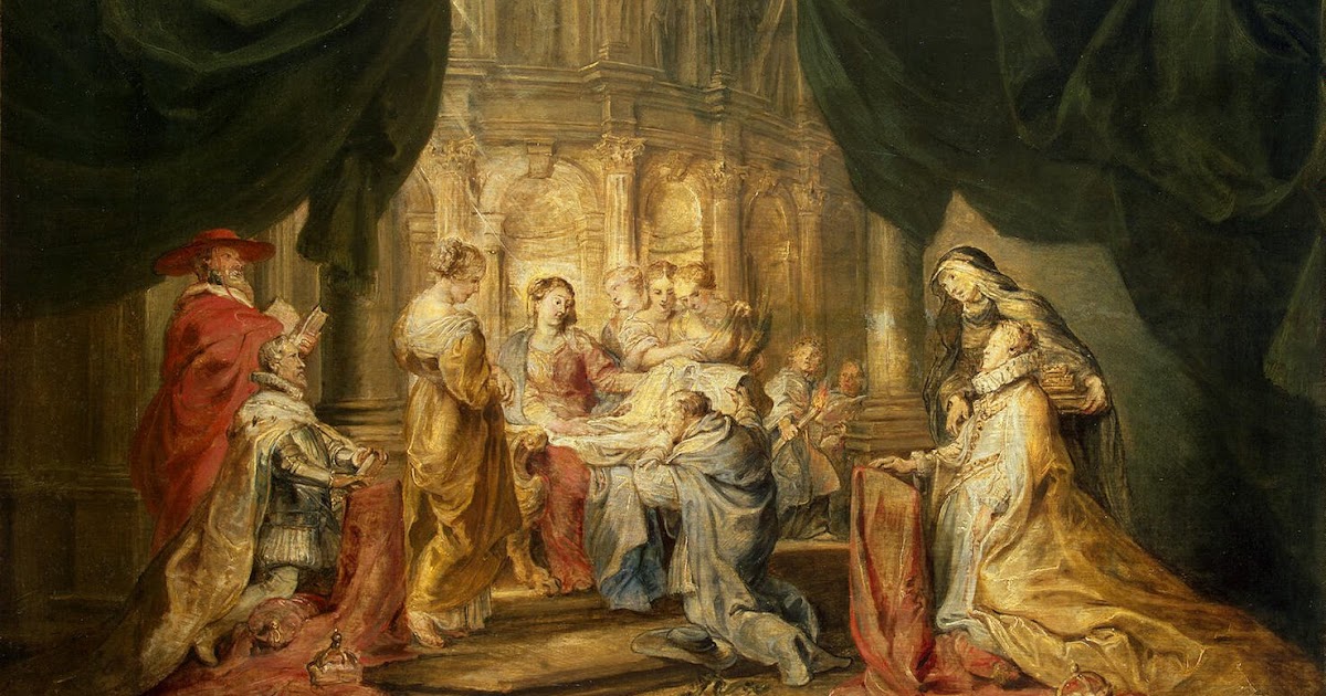 Vision of St Ildefonso - Pieter Paul Rubens | Endless Paintings