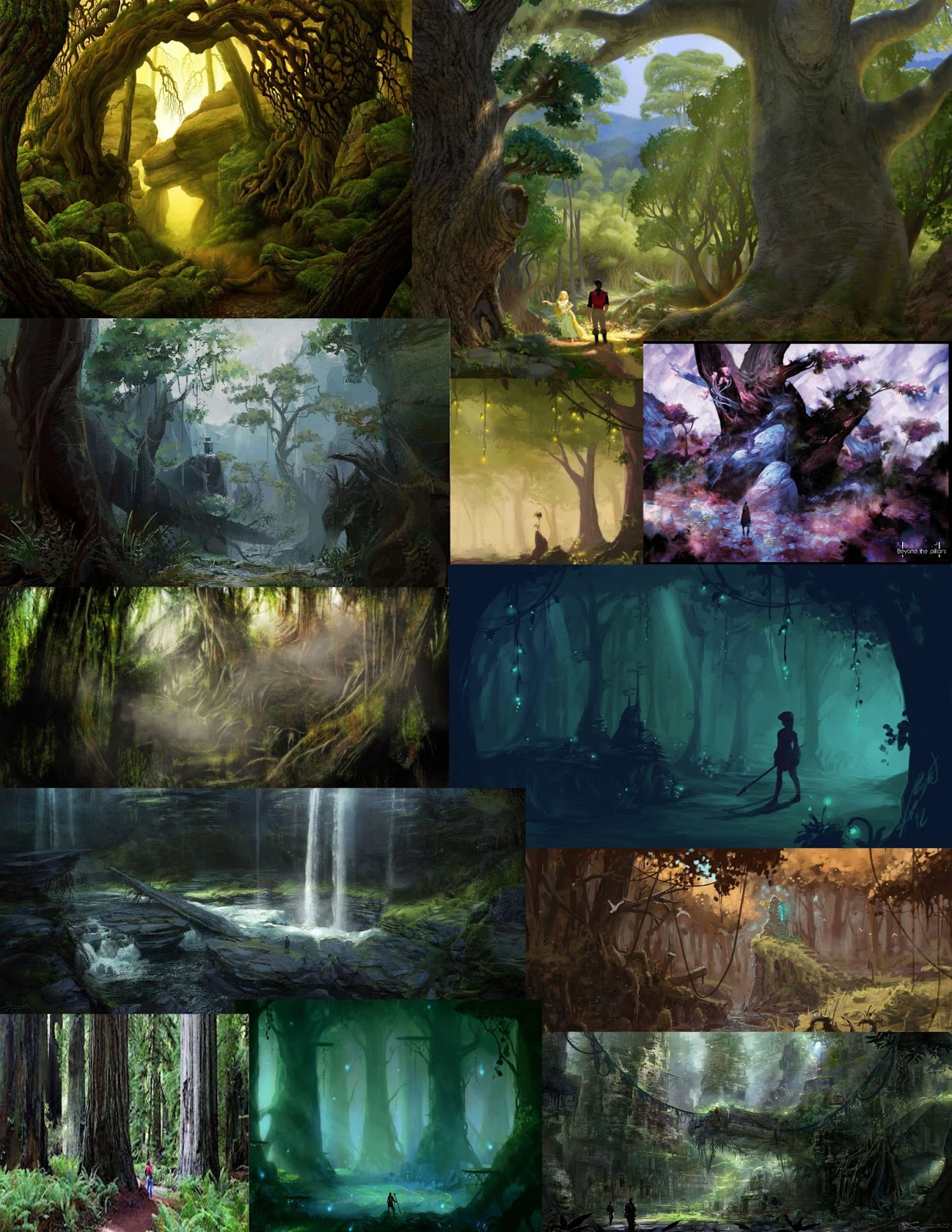 AndroidB2: Environment Mood Boards