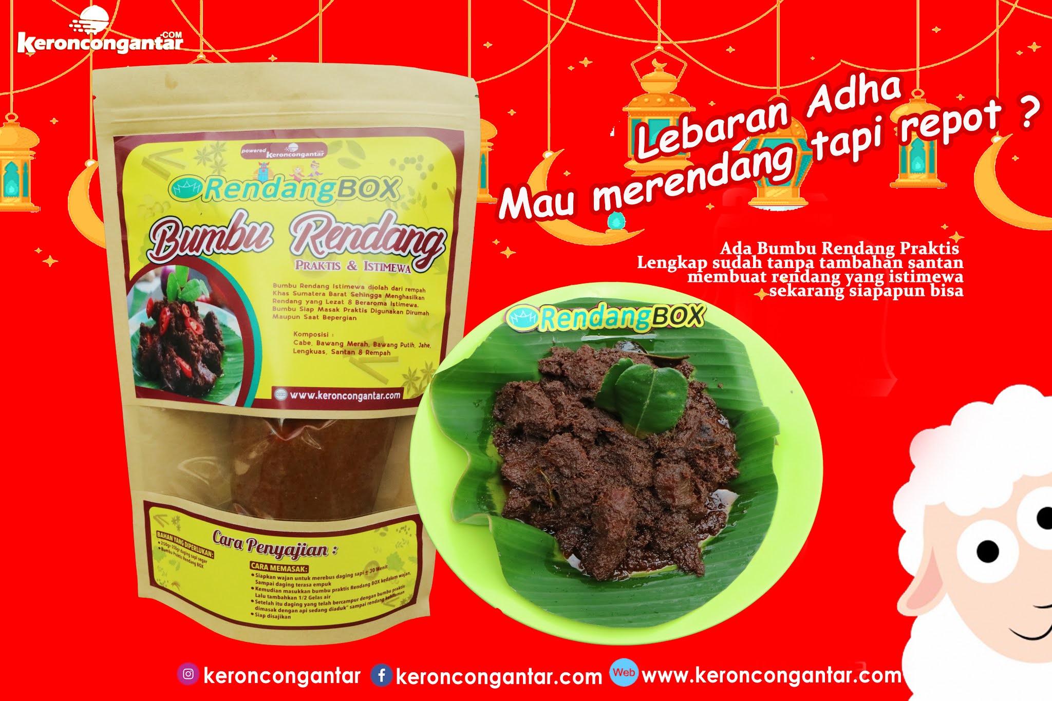 BUMBU RENDANG PRAKTIS - Keroncongantar : Platform Catering dan Kuliner ...