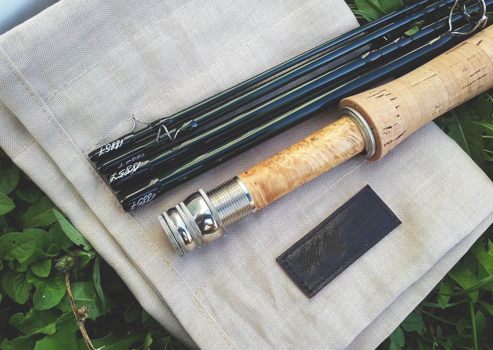 Handcrafted graphite and fiberglass fly rods: Winston LT 8'9" 4wt.