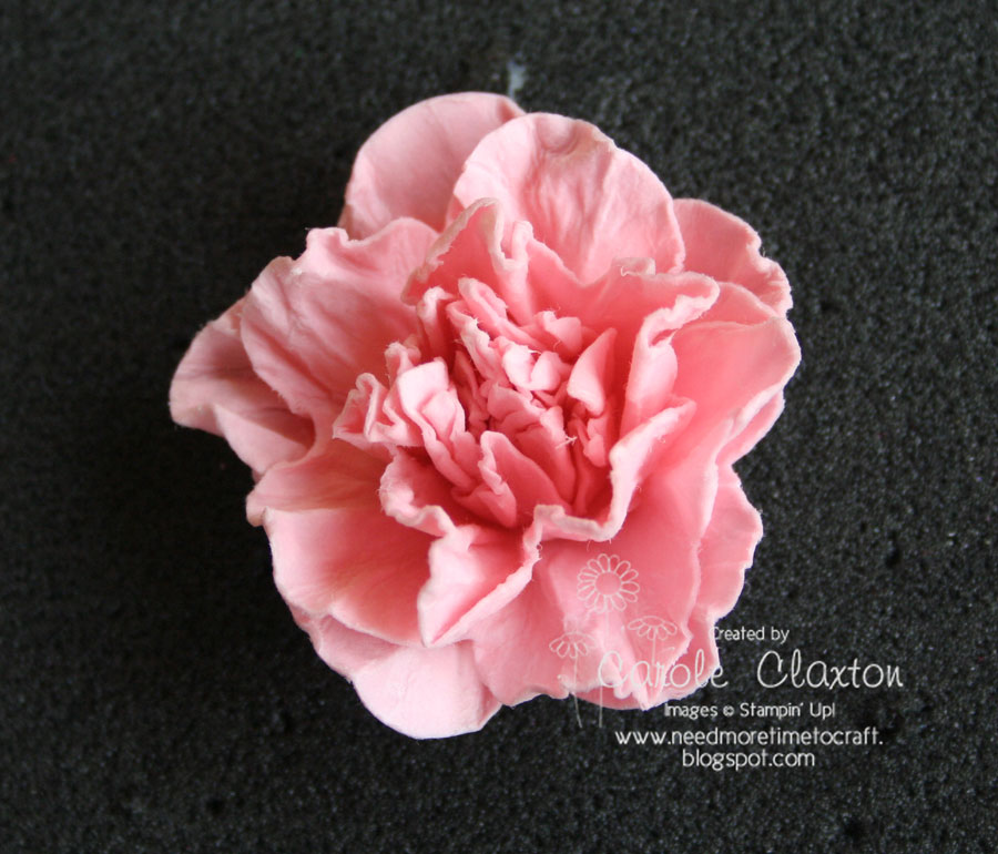 Need more time to Craft: Paper Flowers Tutorial