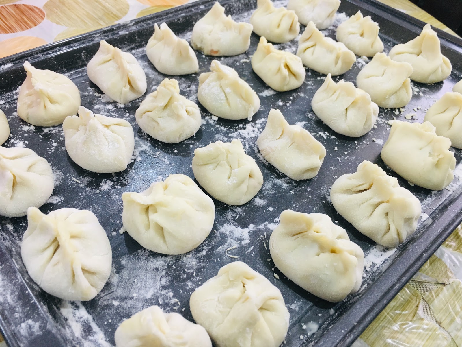 Pengalaman Pertama Kali Buat Dumpling Kukus Inti Ayam Dengan Kulit ...