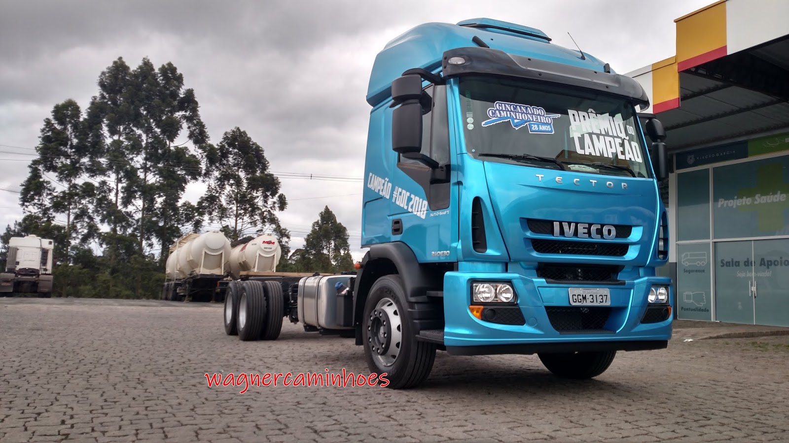 wagnercaminhoes: Gincana do Caminhoneiro e Iveco Tector Autoshift
