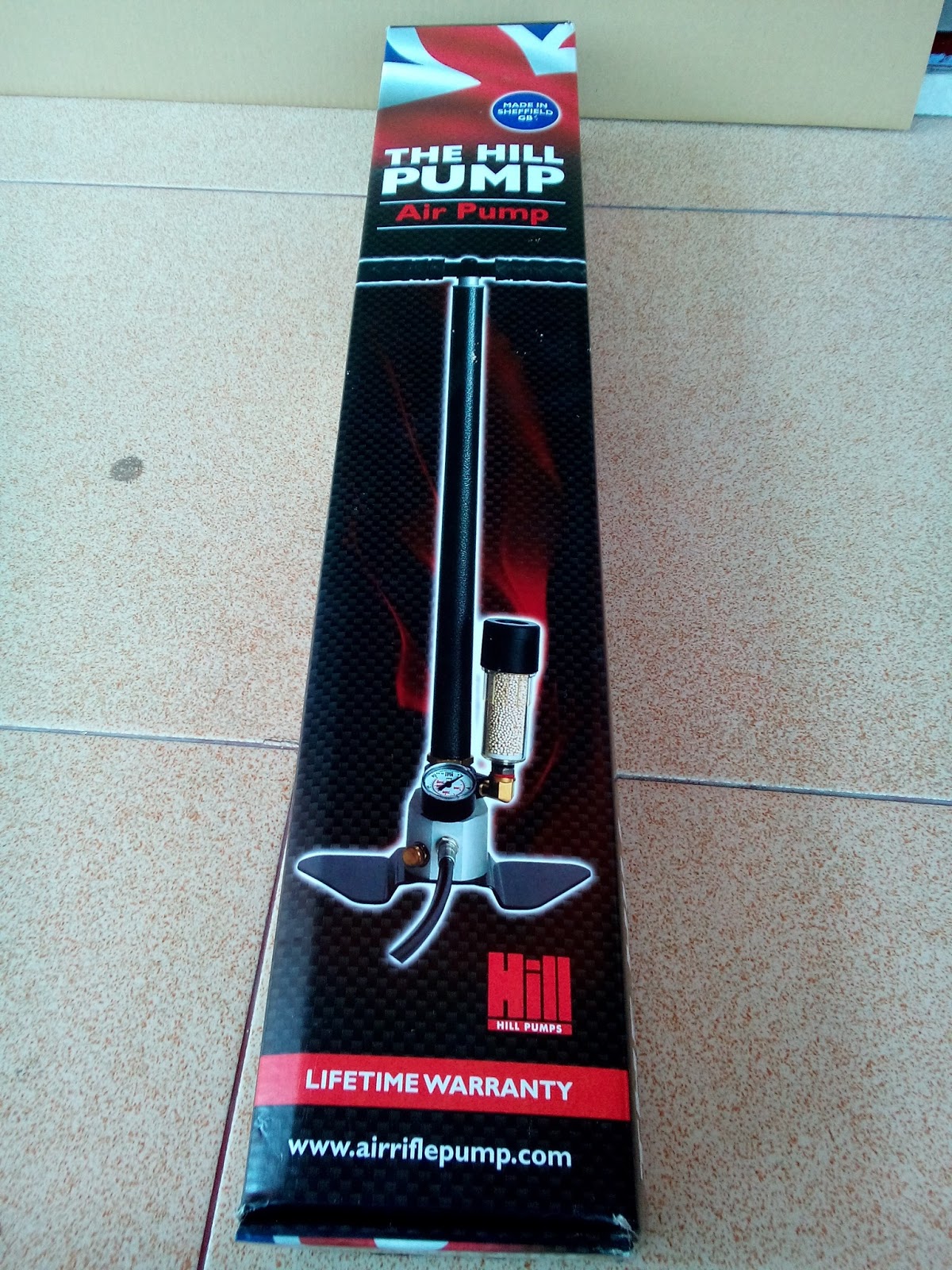 jual laras senapan angin: Pompa Senapan PCP Hill Pump (Made in England)