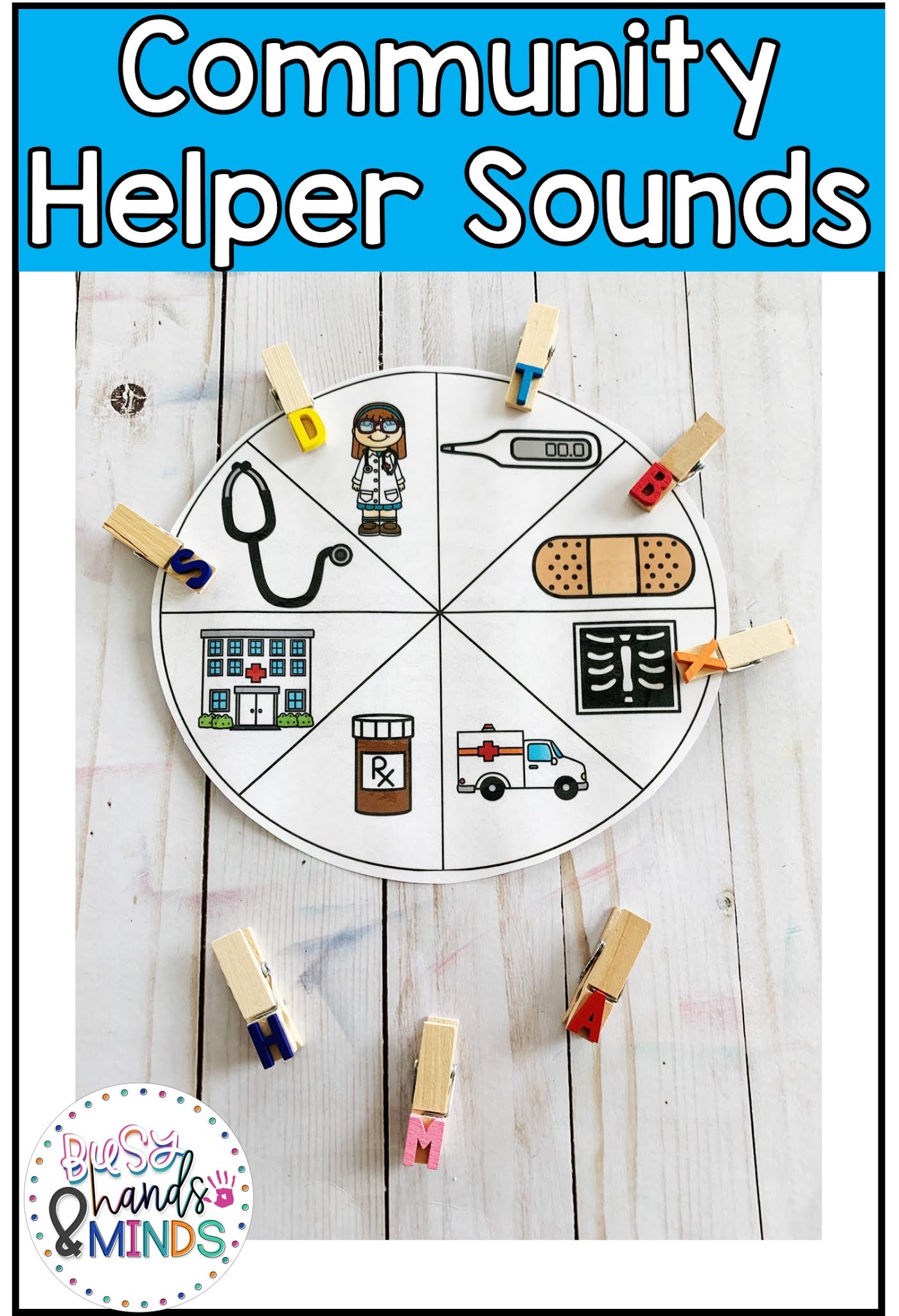 Community Helpers Preschool Theme | Busy Hands and Minds