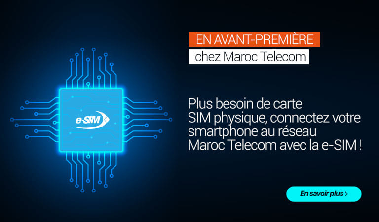 Prix e-sim Maroc Telecom 2021