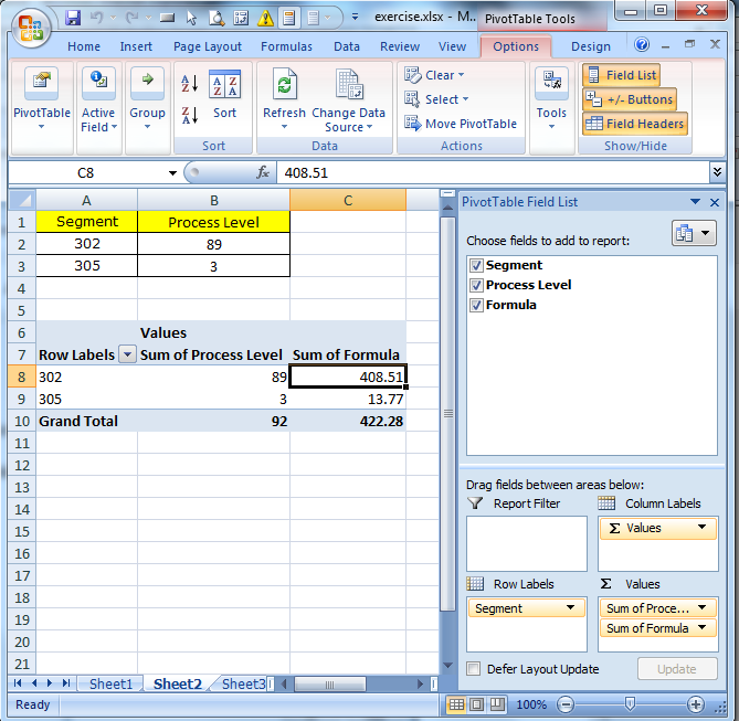 Work Smart By Smart Use Of Microsoft Office: Create Calculated Field At ... Work Smart By Smart Use Of Microsoft Office: Create Calculated Field At ...