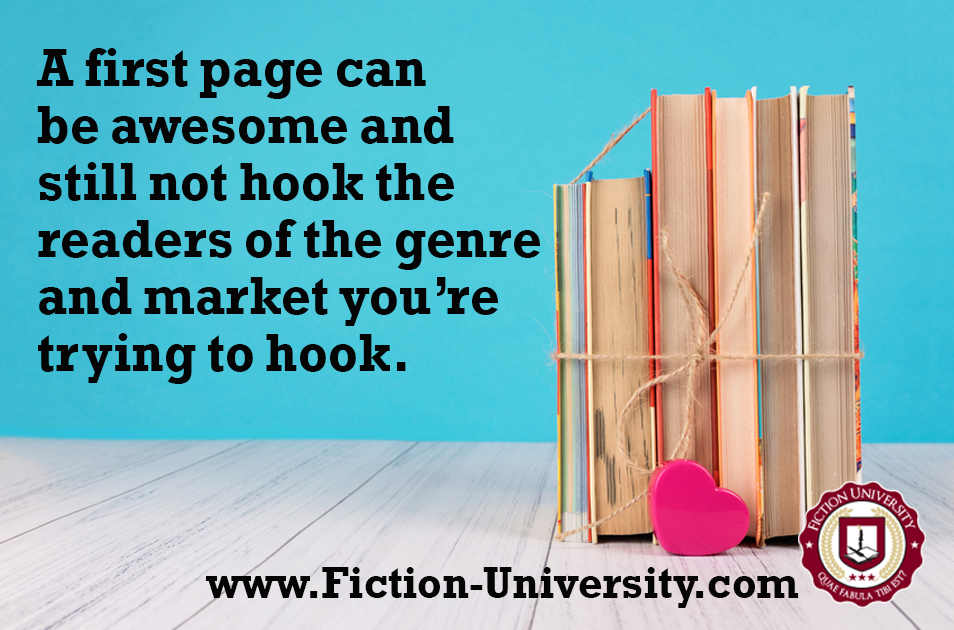 Fiction University: The Difference Between a First Page that Hooks and ...