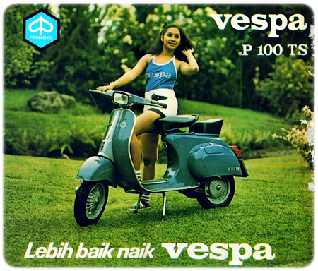 Sejarah dan Perbedaan Spesifikasi Vespa PTS 90 dan 100 cc | BERITA VESPA