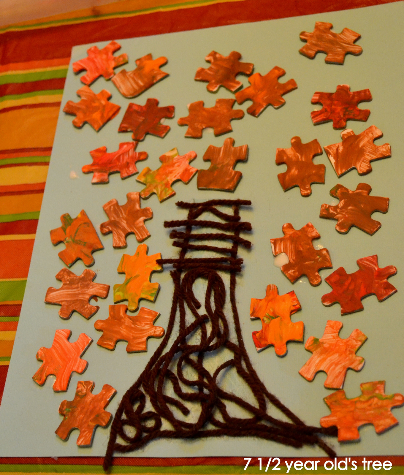 ThriceTheSpice: Two Fall Thanksgiving Crafts for Kids! Fall Tree ...