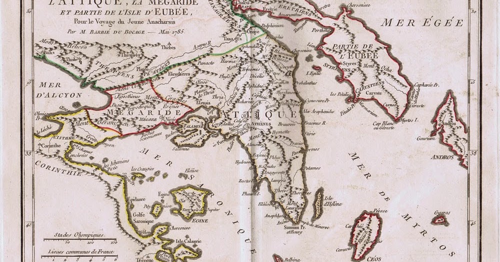 Ancient Greek Theatre: Map of Attica