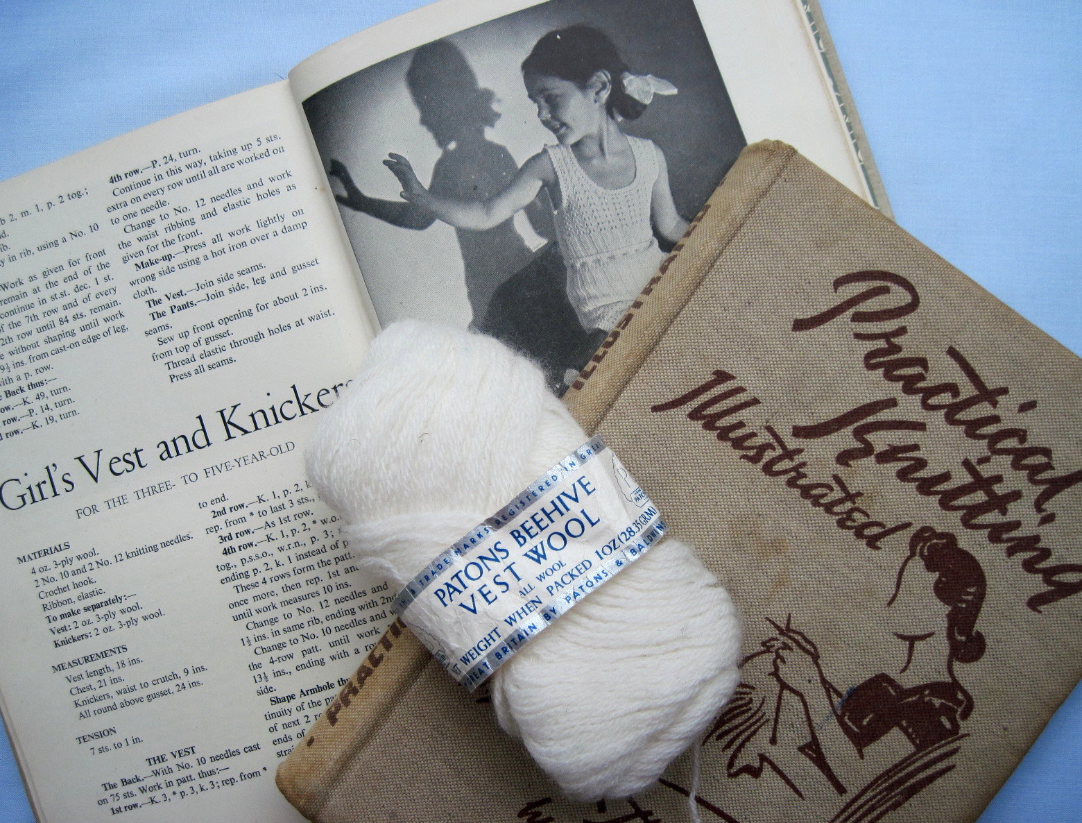 Flutterby Patch: Knitting in the rain