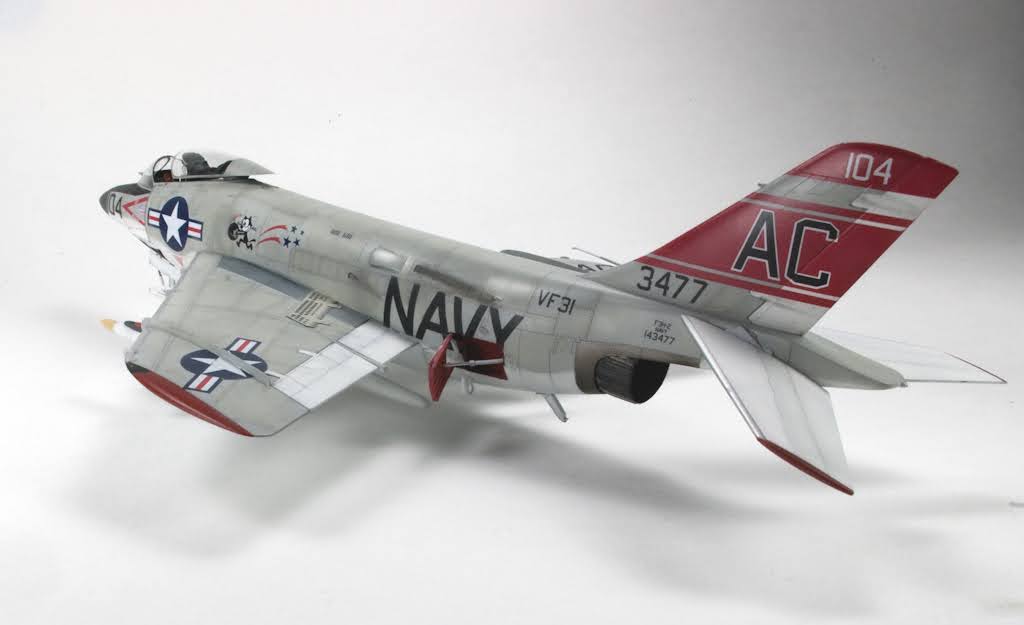 McDonnell Douglas F3H-2 Demon, VF-31 Tomcatters - Hobby Boss, 1/48 - Terminé