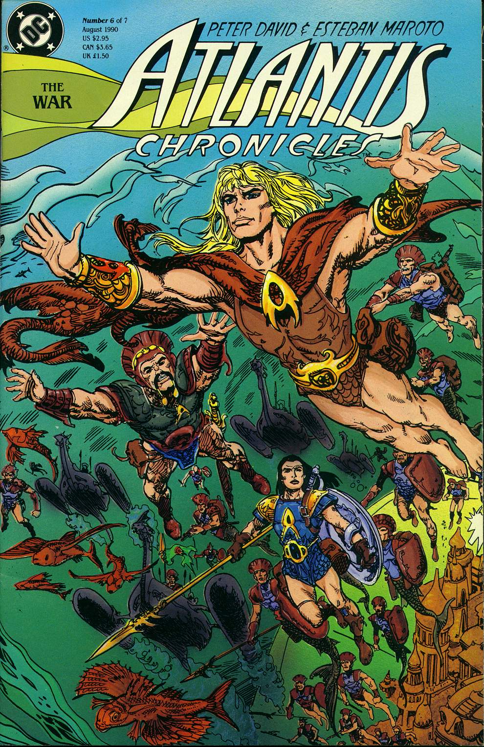 Old-fashioned Comics: The Atlantis Chronicles 01-07 (1990) DC ...