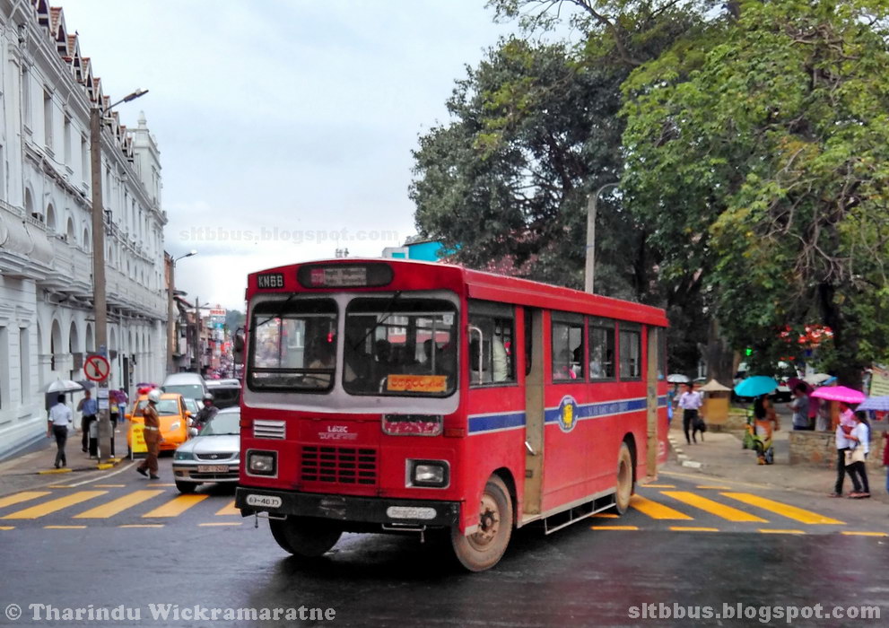 SLTB buses - ශ්‍රී ලංගම බස්: Latec TATA 1510 bus from SLTB Kandy North ...