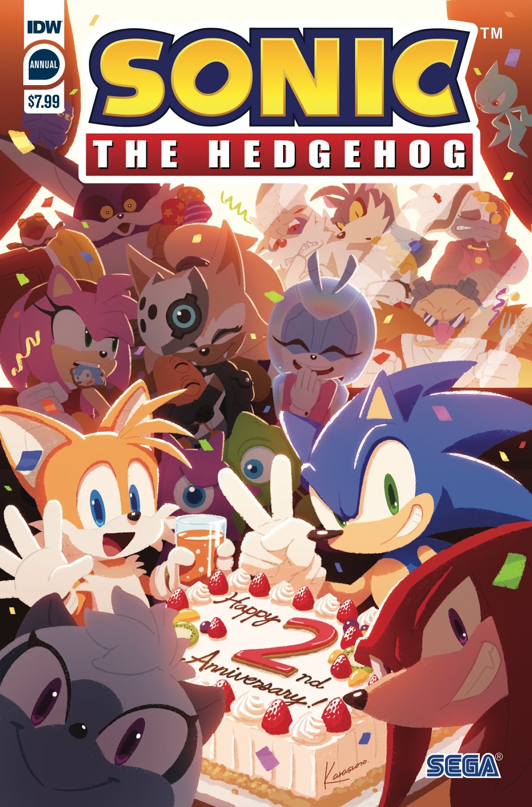 IDW PUBLISHING ANUNCIA EL SONIC THE HEDGEHOG ANNUAL 2020