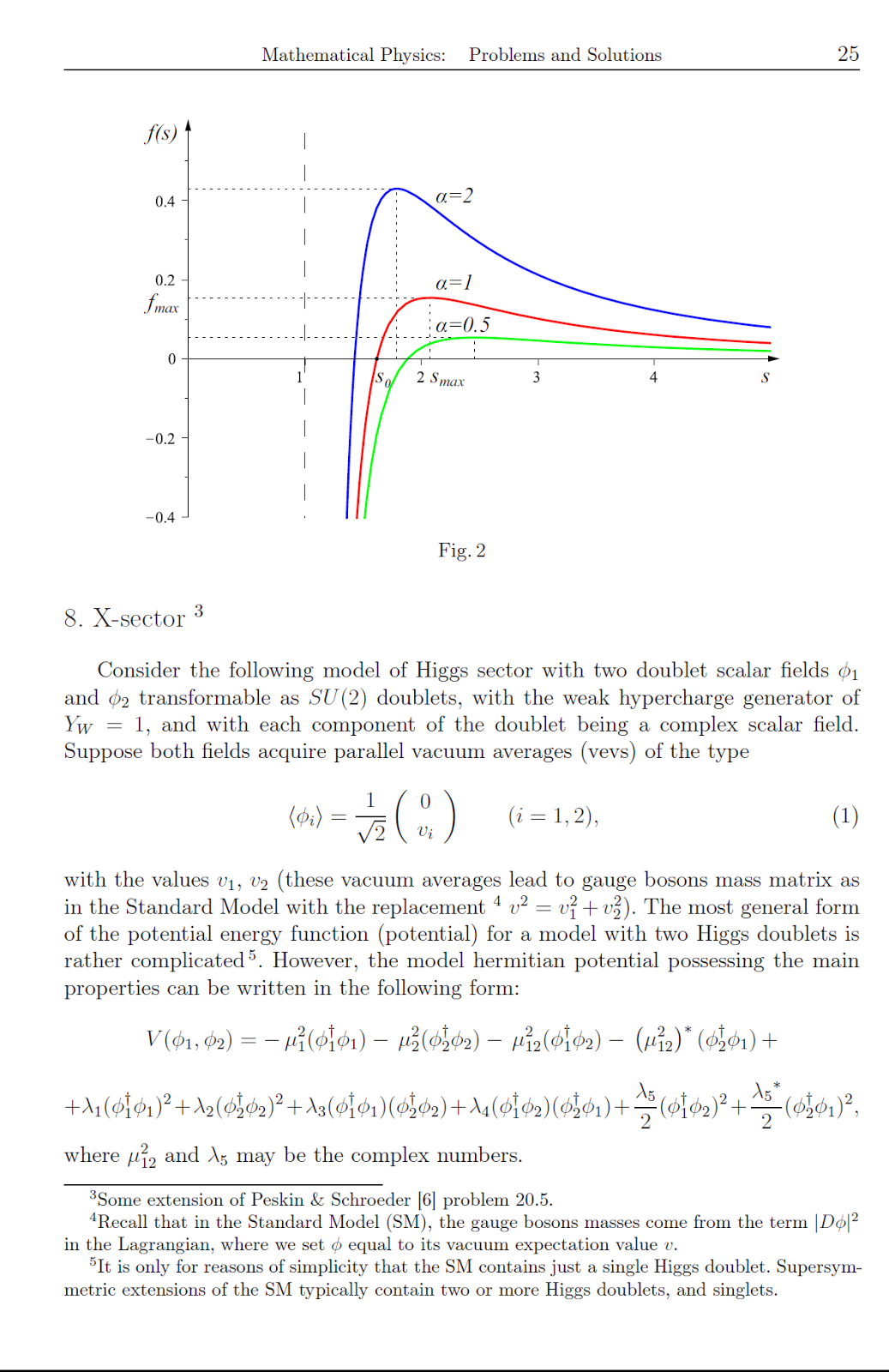 Theoretical Physics Problems