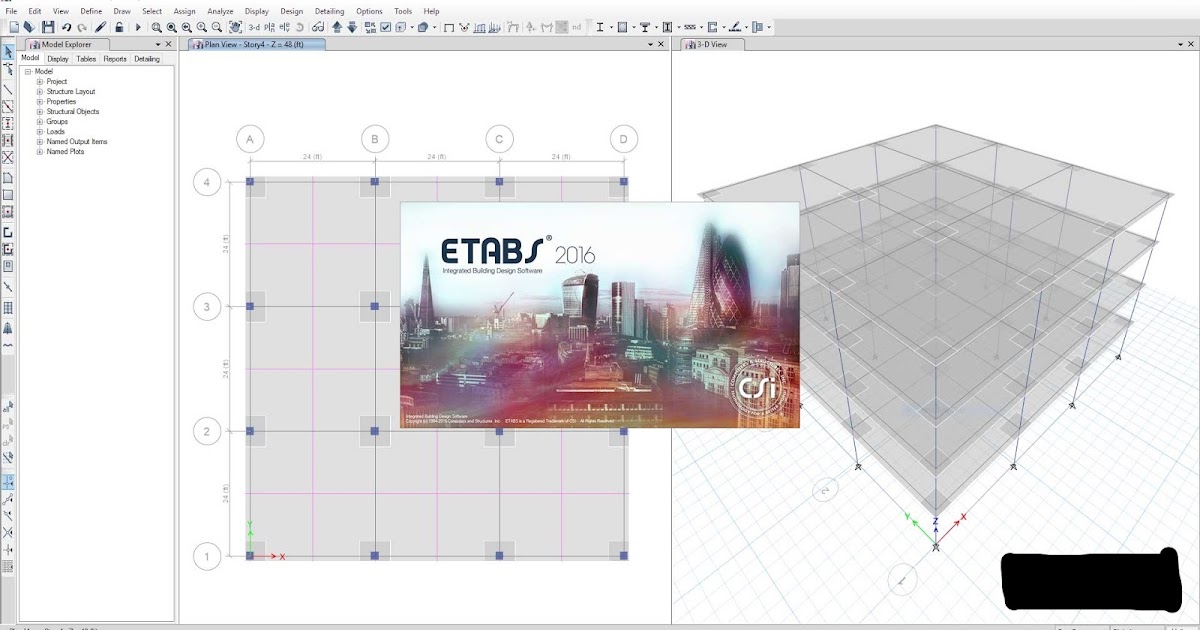Etabs 2016 v16.2.1 (32/64 bit) - Tài Liệu Xây Dựng