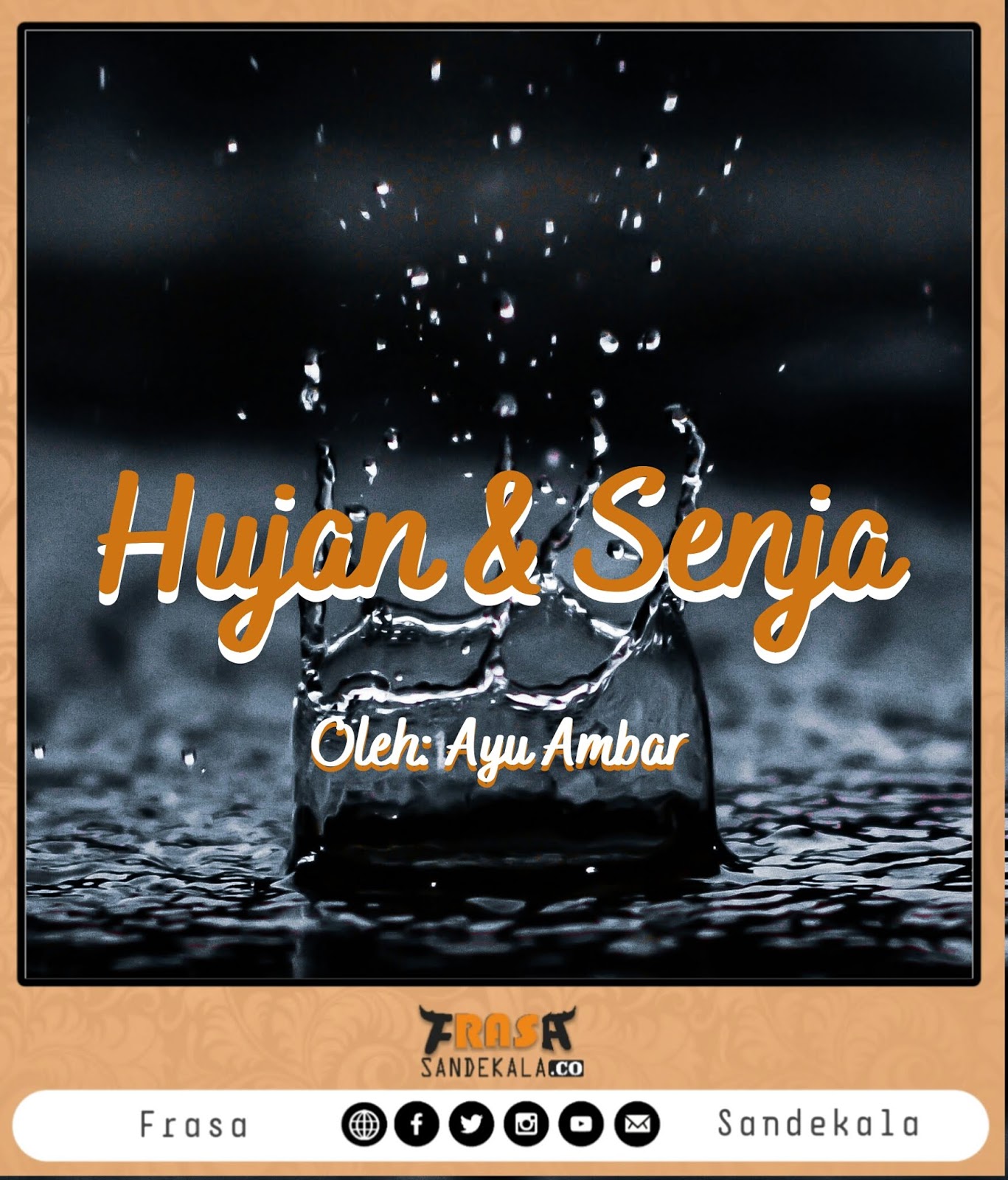 Puisi: Hujan dan Senja