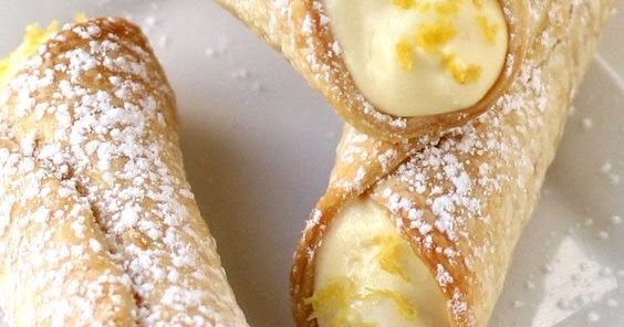 Lemon Meringue Pie Cannoli - Delicious Recipe of Angel