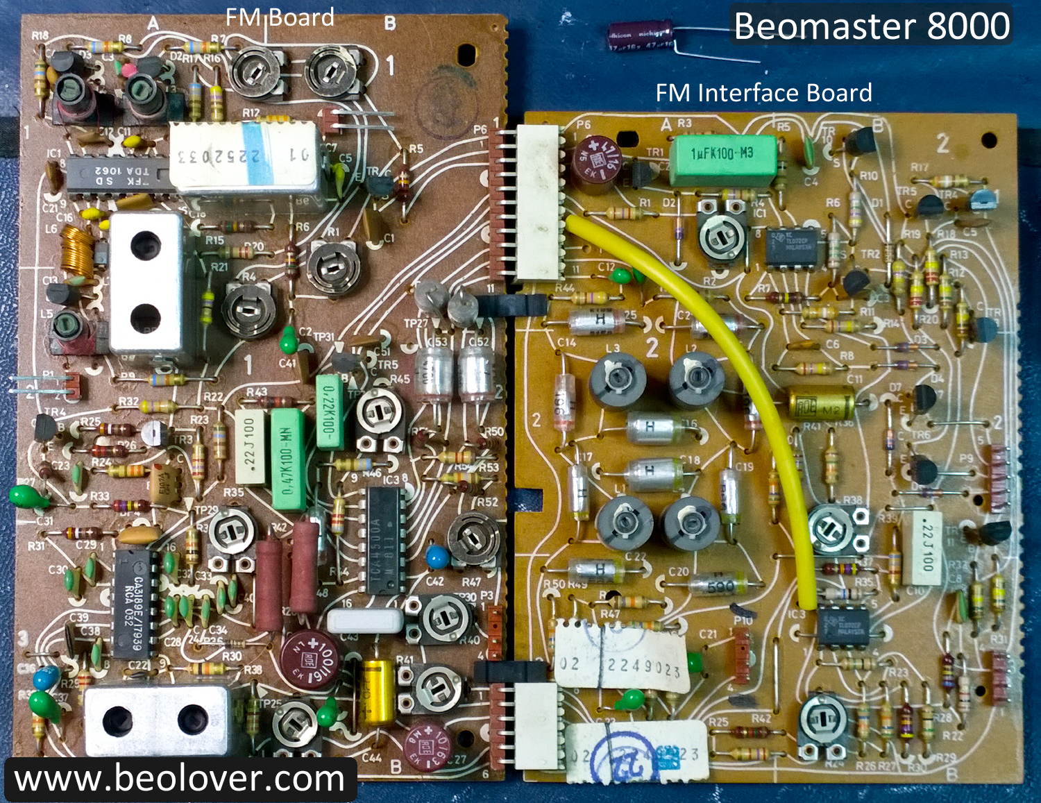 beolover: Beomaster 8000: FM & FM Interface Board Rework