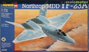 Happyscale-Modellbau: Northrop ATF-23 Black Widow II - Revell 1/72