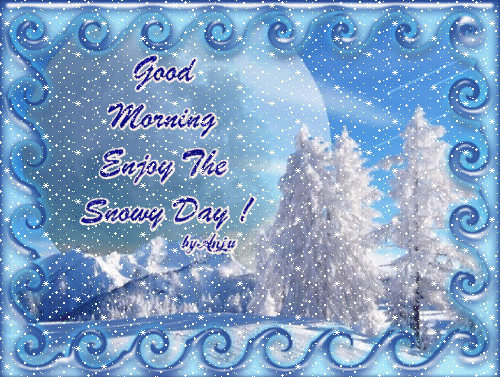 My E-CARD Blog: Snowy Day Graphic
