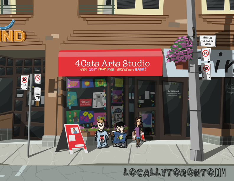 Locally Toronto: 4Cats Arts Studio