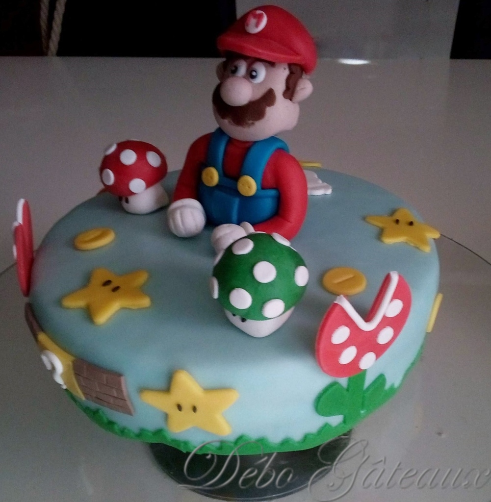 Débo Gâteaux : Gâteau Mario Bros