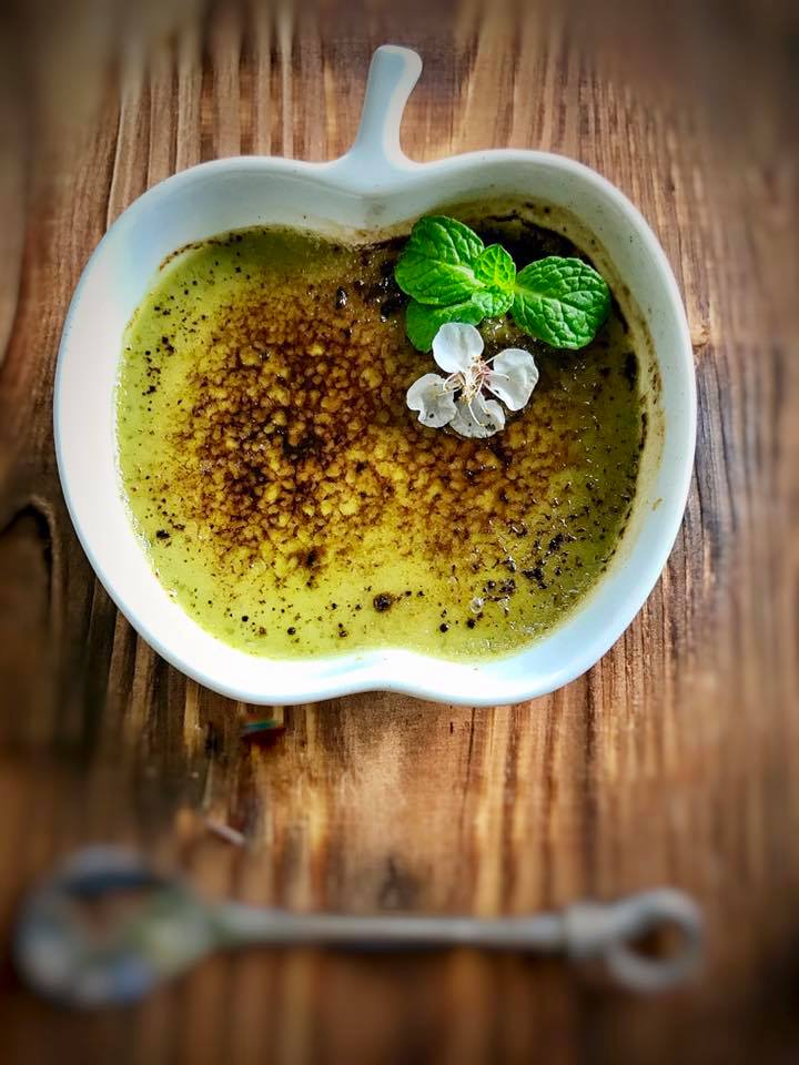 The Spices Of Life . . .: Matcha Crème Brûlée (Creme Brulee Vị Trà Xanh)