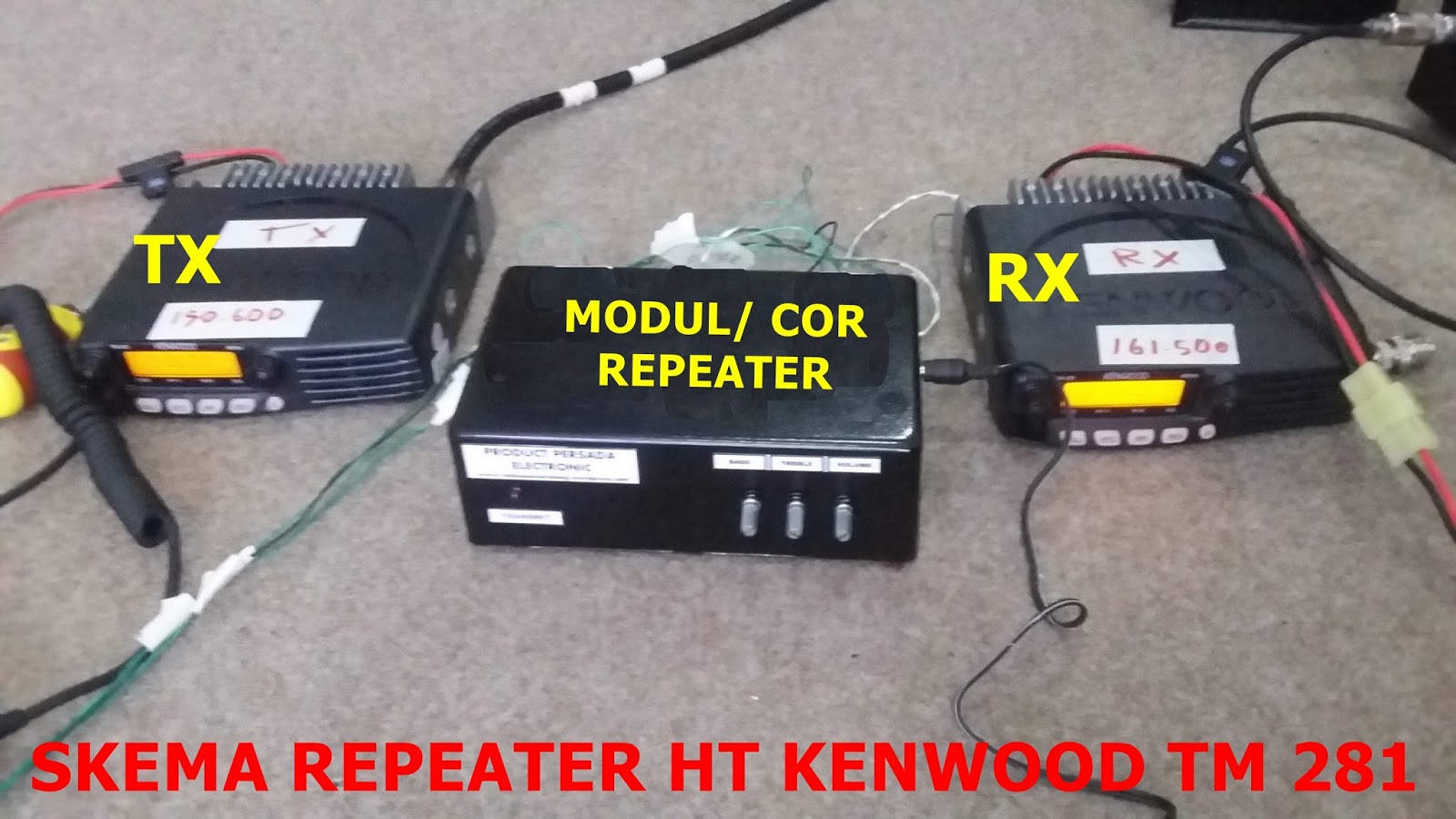 HOBBY RADIO COMMUNICATION REPEATER HT VHF/UHF: INTERFACE COR REPEATER HT