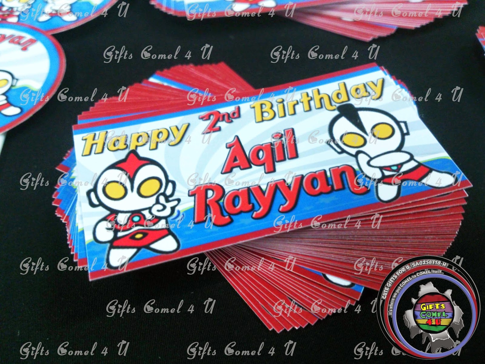 Gifts Comel 4 U: Ordered by Madam Diba : "Baby Ultraman (red+blue ...