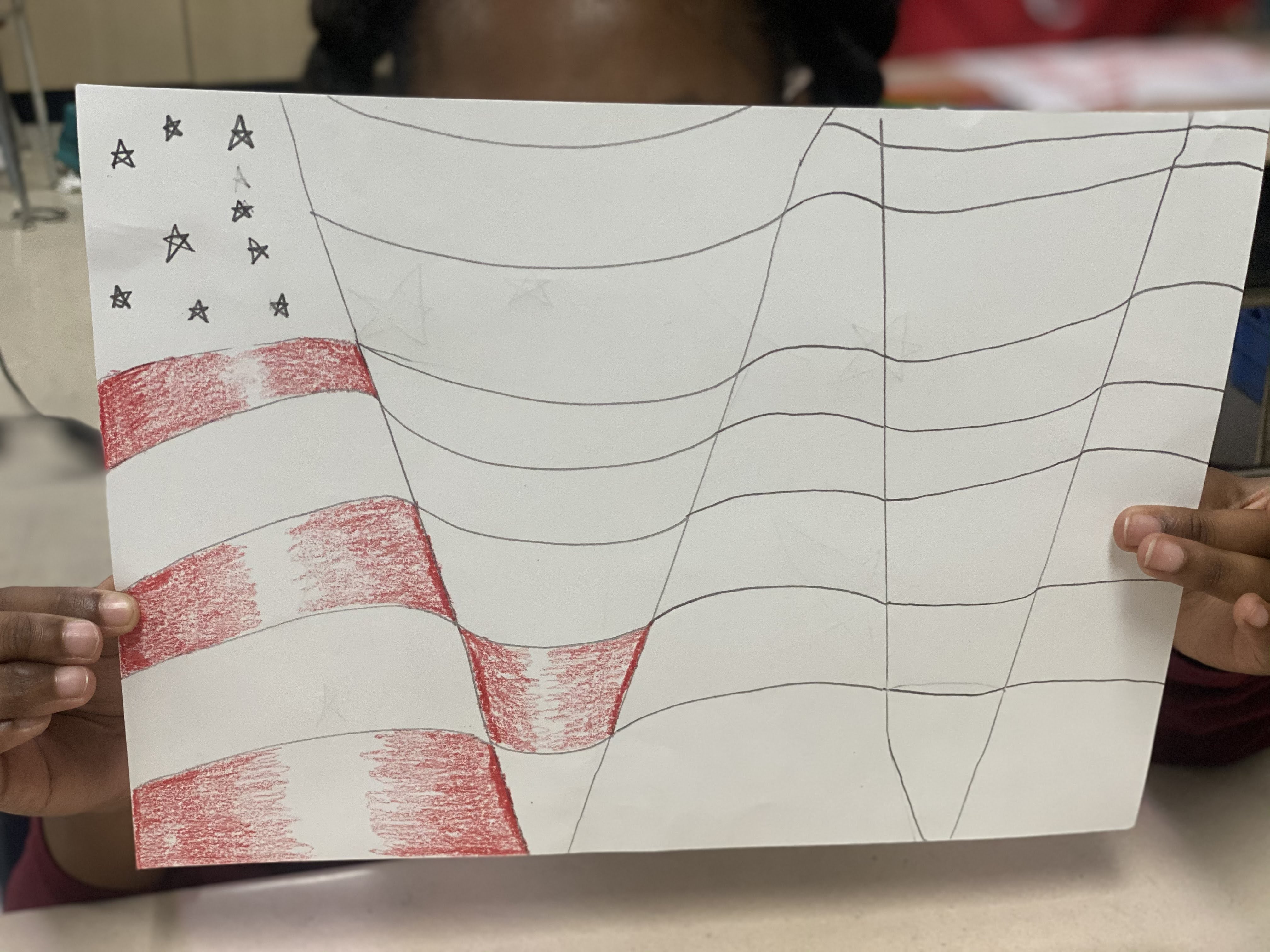 Elements of the Art Room: Patriotic art for Veterans Day!