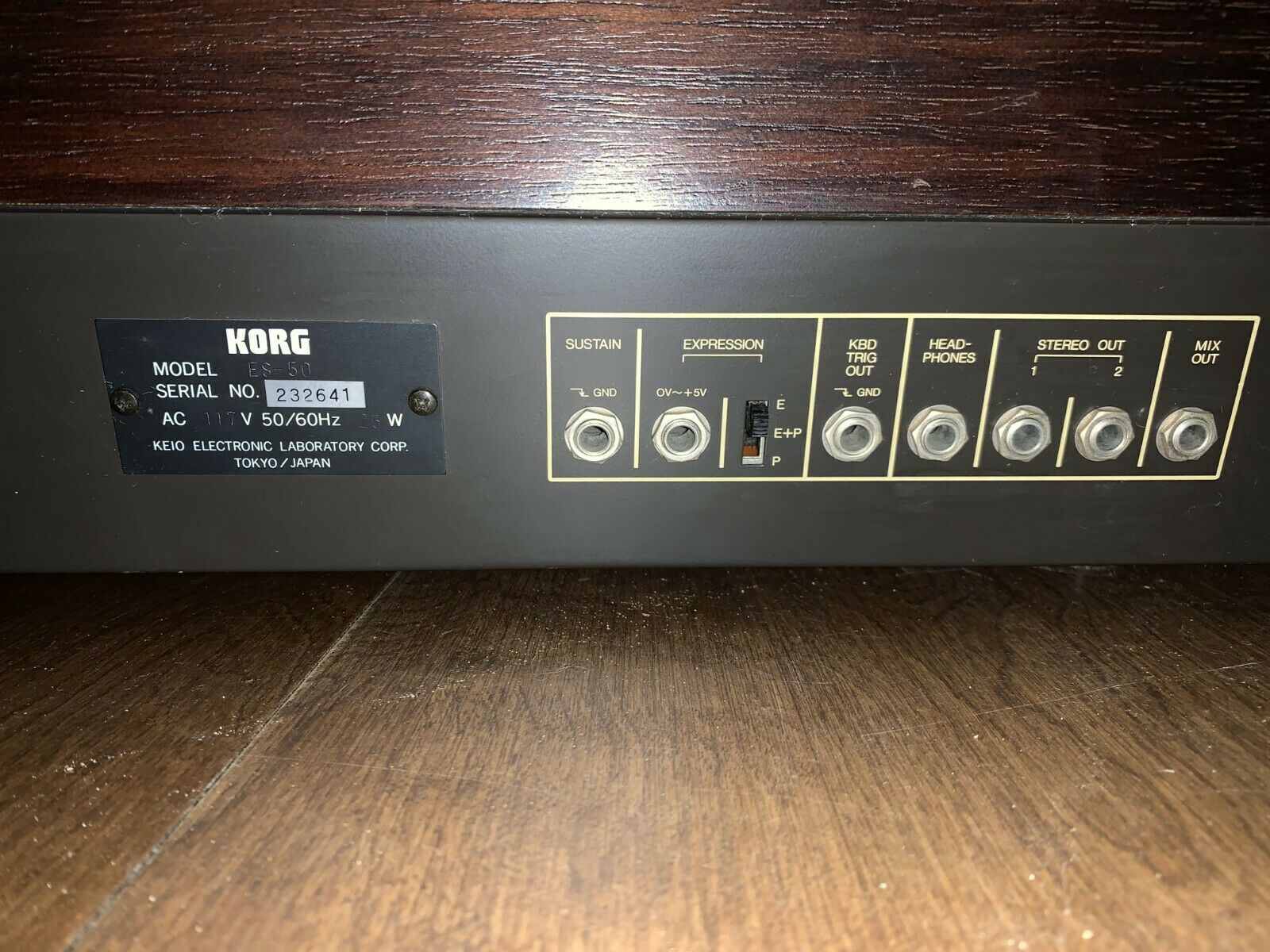 MATRIXSYNTH: Vintage 1979 KORG Lambda ES-50 Polyphonic 48-key Synthesizer SN 232641