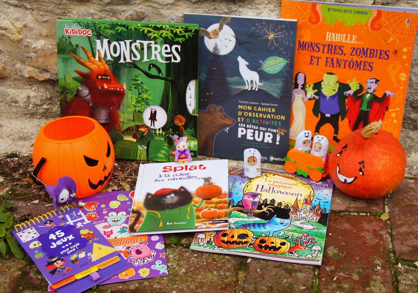 Doudou, maman, papa et moi: Des livres pour Halloween 🧙‍♀️🎃🏰