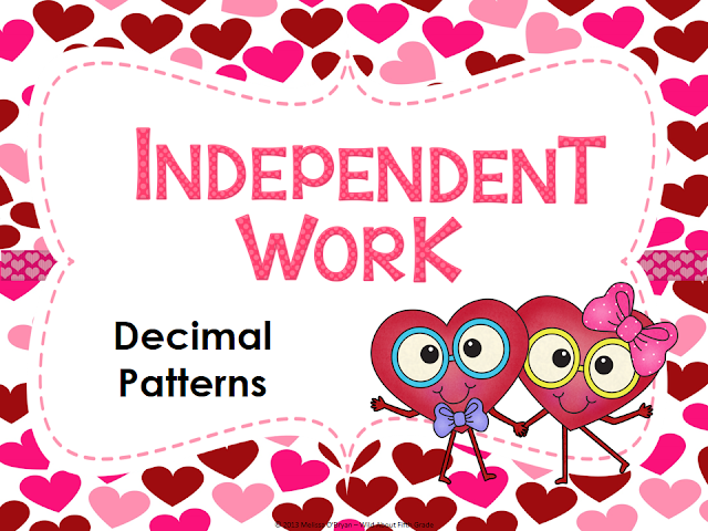 Celebrate Valentine's Day with Themed Decimal Math Centers | Wild about ...