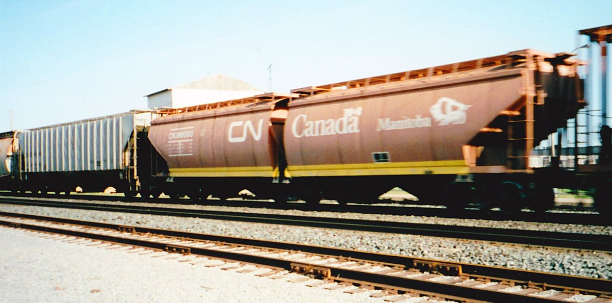 Trackside Treasure: CN 398000 Articulated Grain Car
