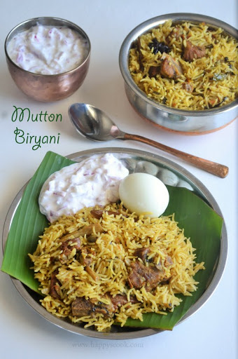Mutton Biryani Recipe | Mutton Biryani in Pressure Cooker | Happy's Cook